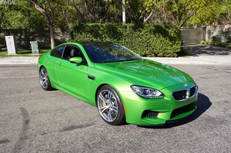 BMW M6 Coupe Goes Java Green