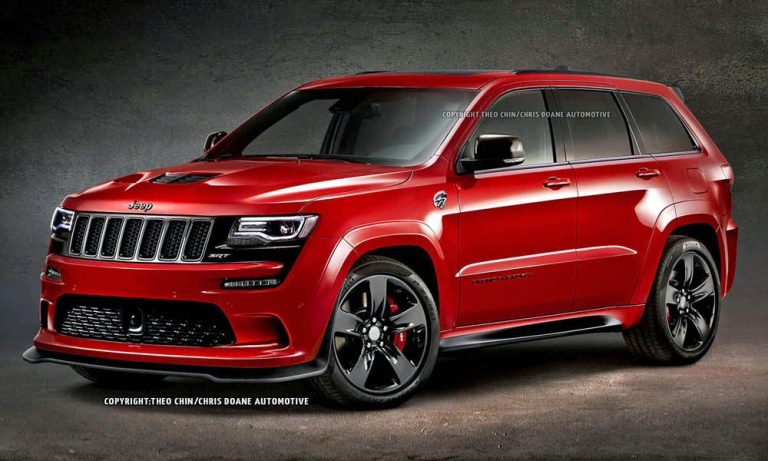 Jeep Grand Cherokee SRT Hellcat Rendering Looks Epic