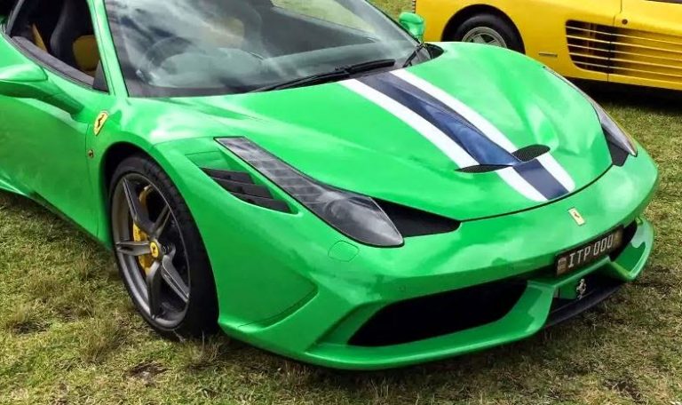 Ferrari 458 Speciale In Verde Green Looks Top Notch