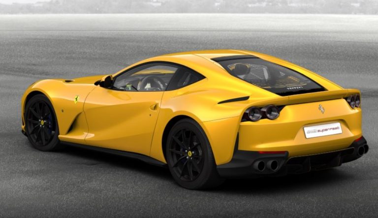 Ferrari 812 Superfast Recalled To Prevent Rear Window Flying Off
