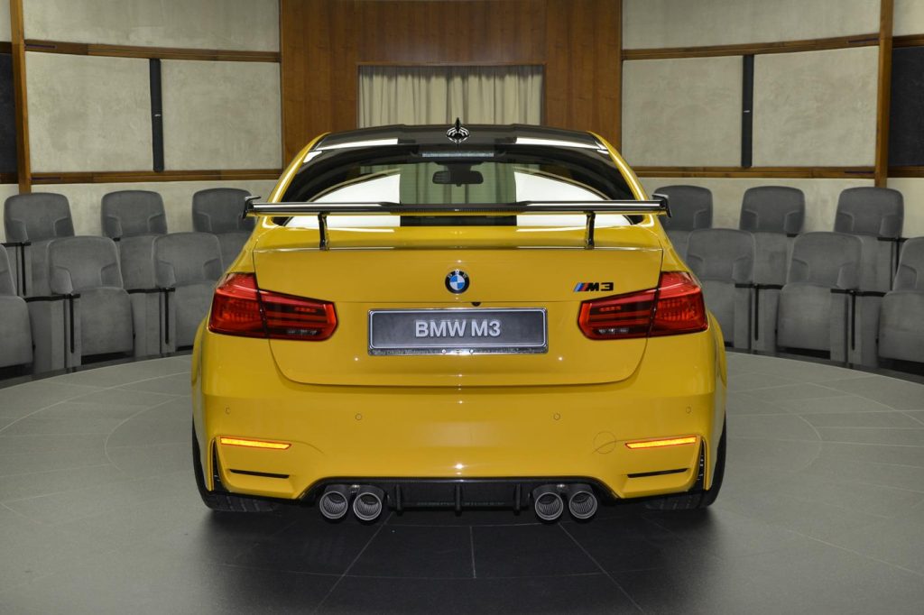Speed Yellow BMW M3 Gets ALL The Bells And Whistles