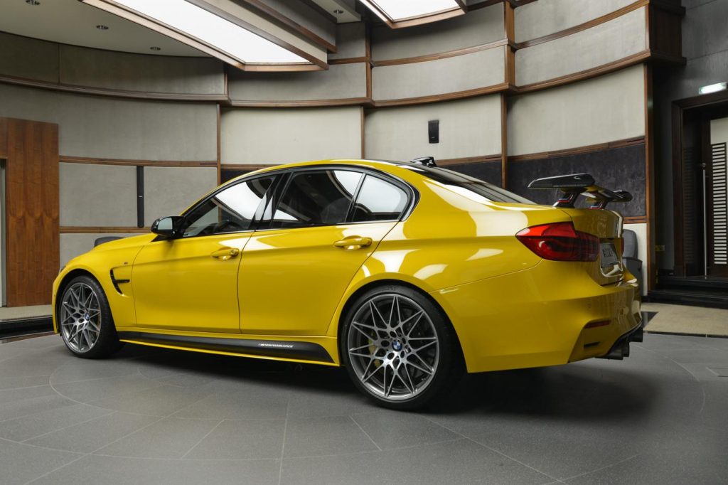 Speed Yellow BMW M3 Gets ALL The Bells And Whistles