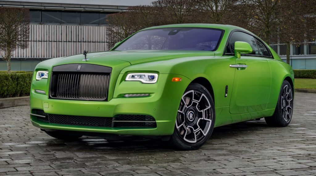 Only Java Green Rolls Wraith Black Badge In The World Up For Sale