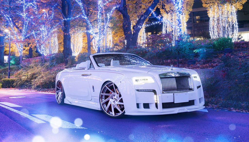 Slammed Rolls-Royce Dawn Makes Quite The Statement