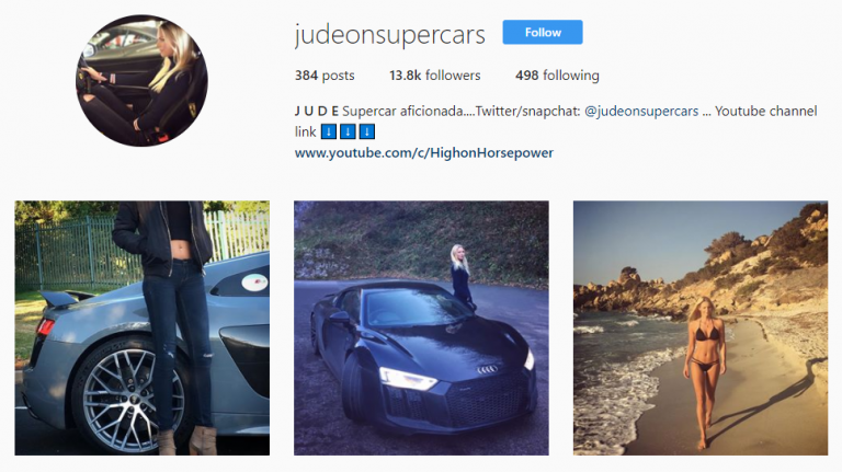 Top 10 Female Automotive Instagram Accounts To Follow