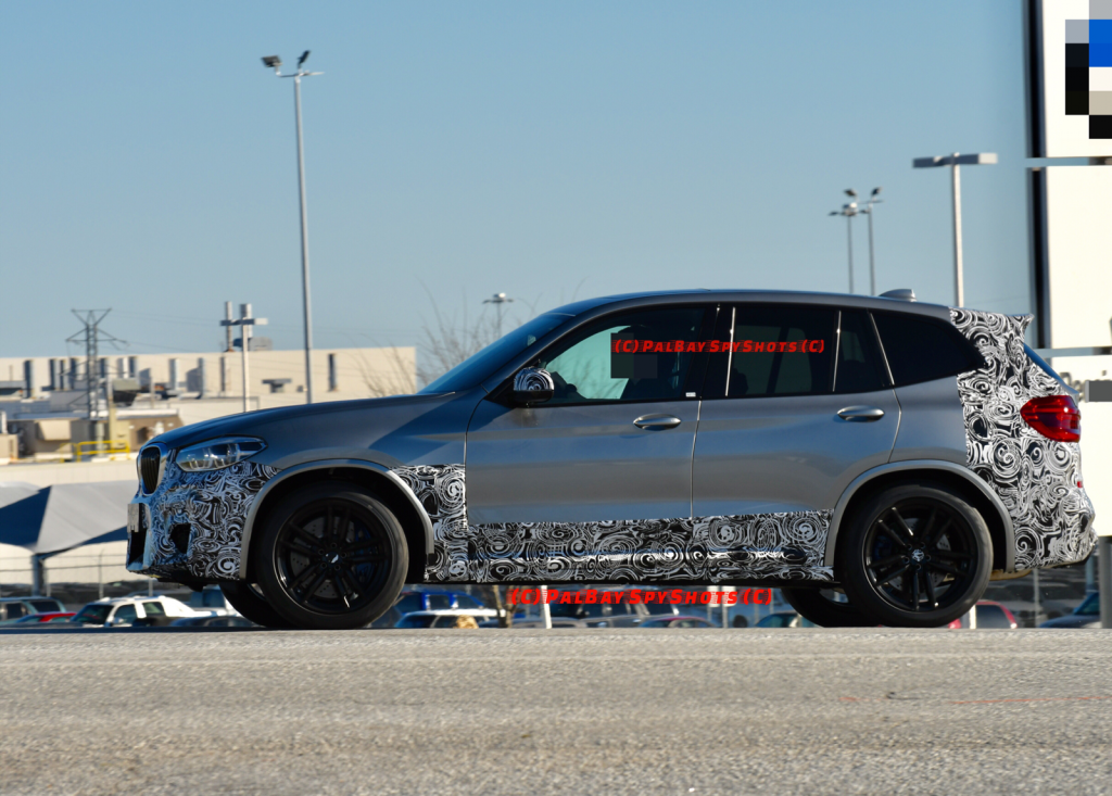 BMW X3 M Spotted In USA Sporting Donington Grey