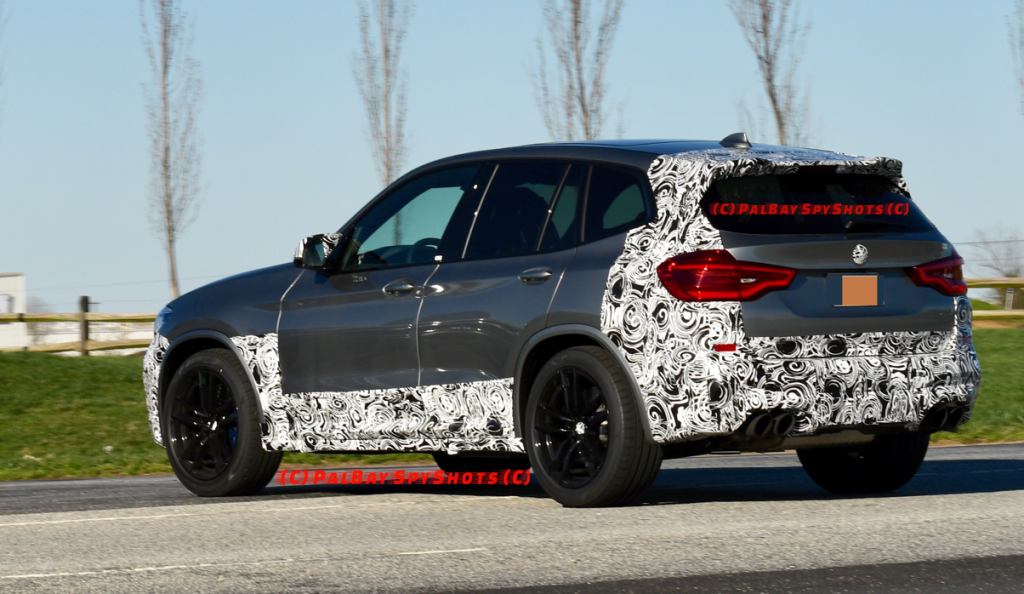 BMW X3 M Spotted In USA Sporting Donington Grey