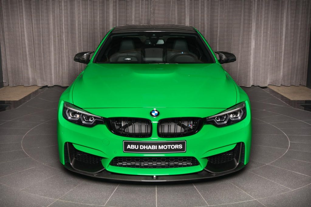 Signal Green BMW M4 Competition Pack Is Scintilating
