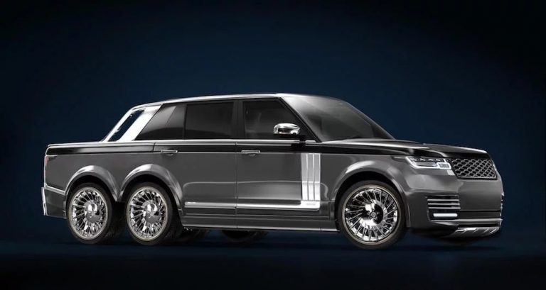 Range Rover SLT Is A Mega Luxury 6x6 Pickup For The Uber Wealthy