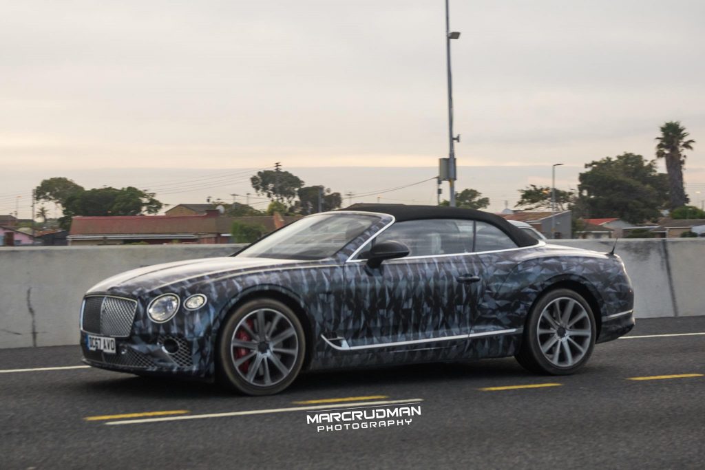 New Bentley Continental GTC and Flying Spur Spotted Testing In Cape Town