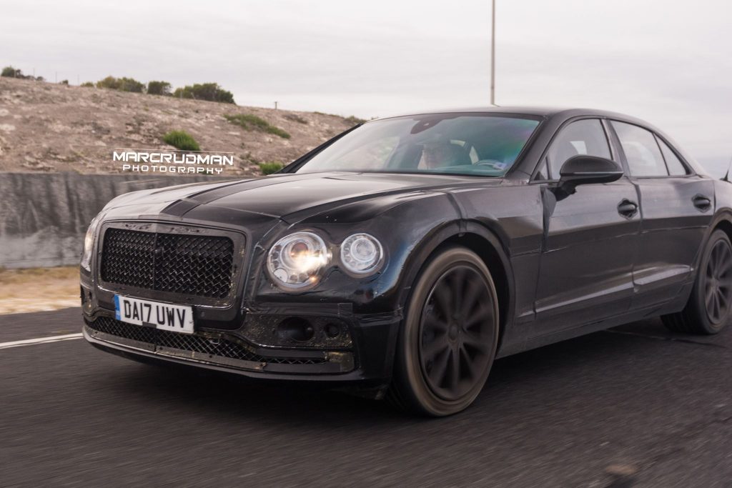 New Bentley Continental GTC and Flying Spur Spotted Testing In Cape Town