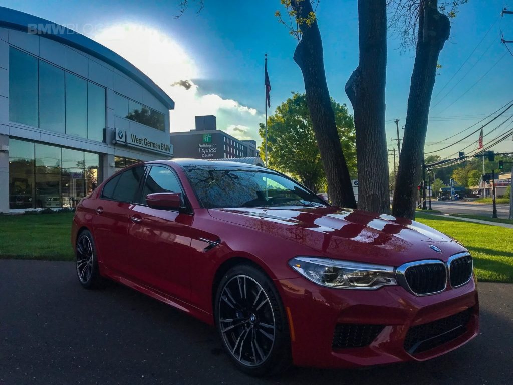 This One Of A Kind F90 M5 Is Coated With An Iconic Red Paint