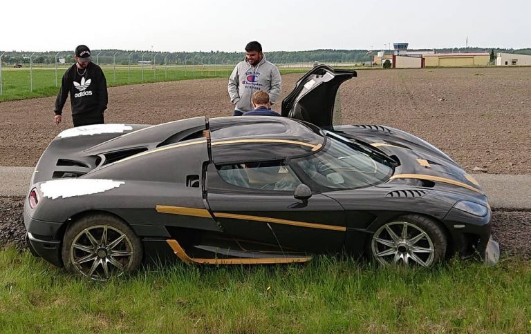 Koenigsegg Agera RS Gryphon Crashed Again