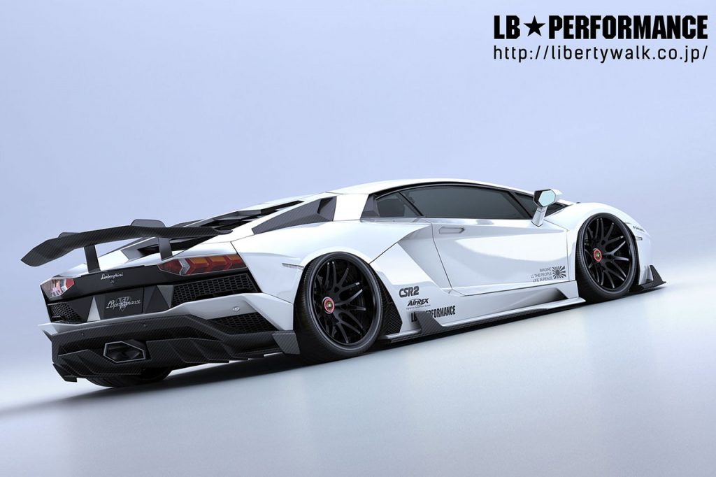 Liberty Walk Reveal Dry Carbon LB Performance Kit For Lamborghini ...