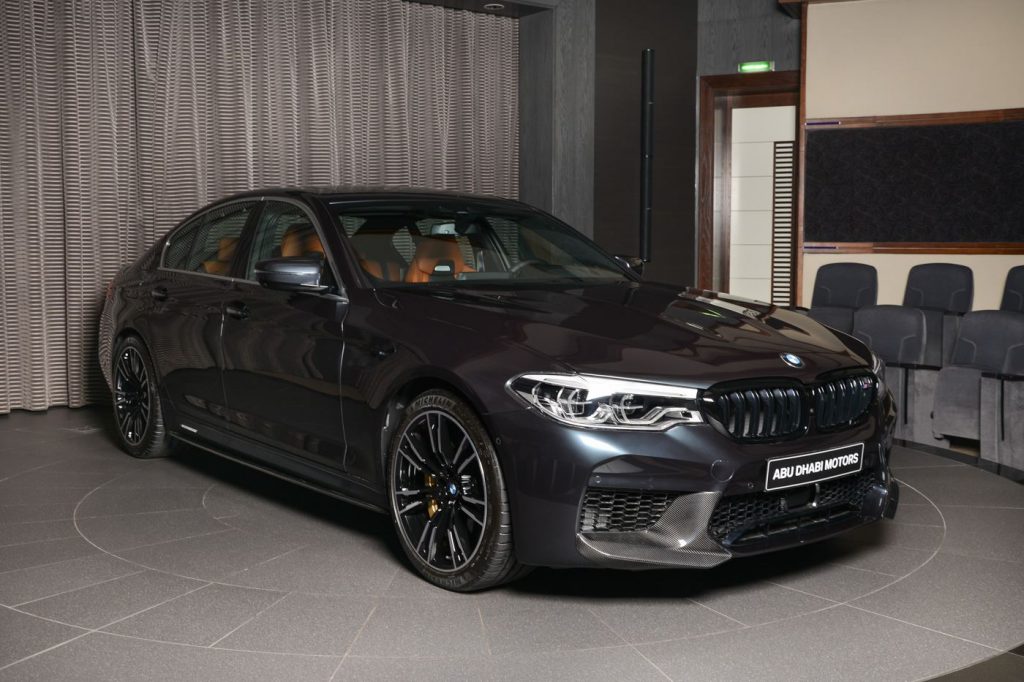 Singapore Grey BMW M5 Loaded With M Performance Parts Looks Slick