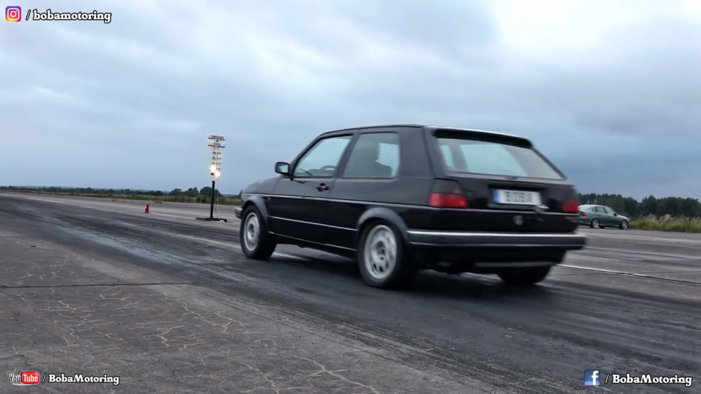 This 1,233 HP (919 kW) Volkswagen Mk2 Golf Looks Like It Warps Time