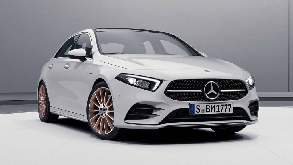 Mercedes-Benz Reveals Edition 1 A-Class Sedan With Copper Accents