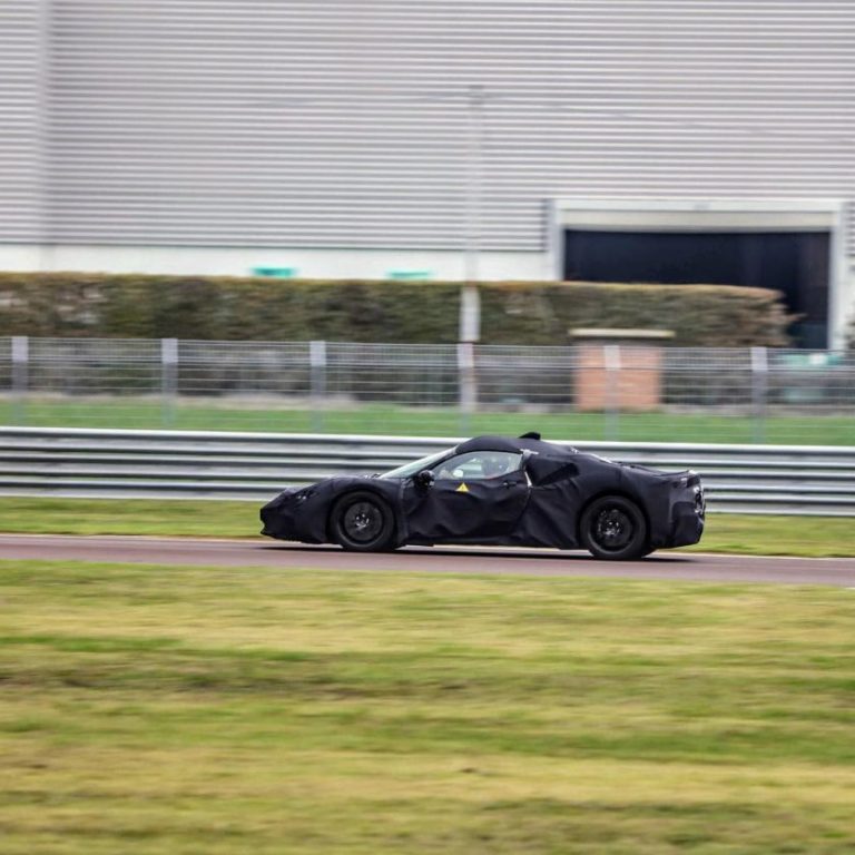 Mid-Engine Hybrid Ferrari Spotted With Production Bodywork