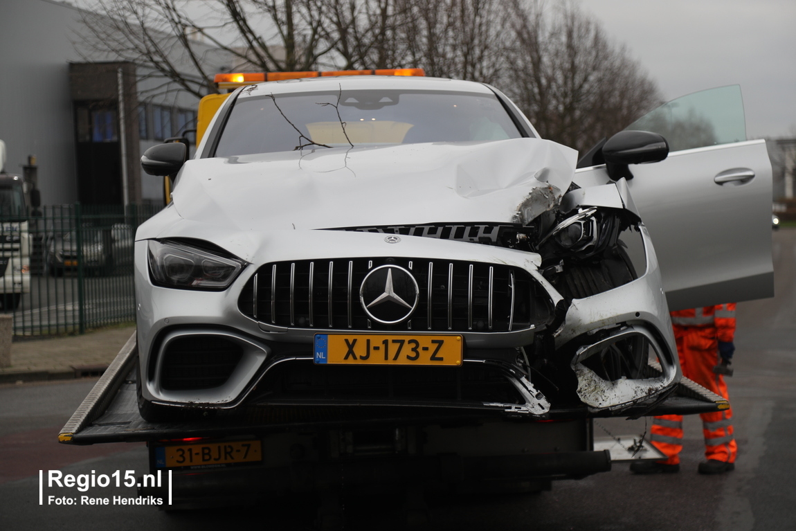 Five Day Old Mercedes-AMG GT 63 S 4-Door Coupé Crashed In The Netherlands