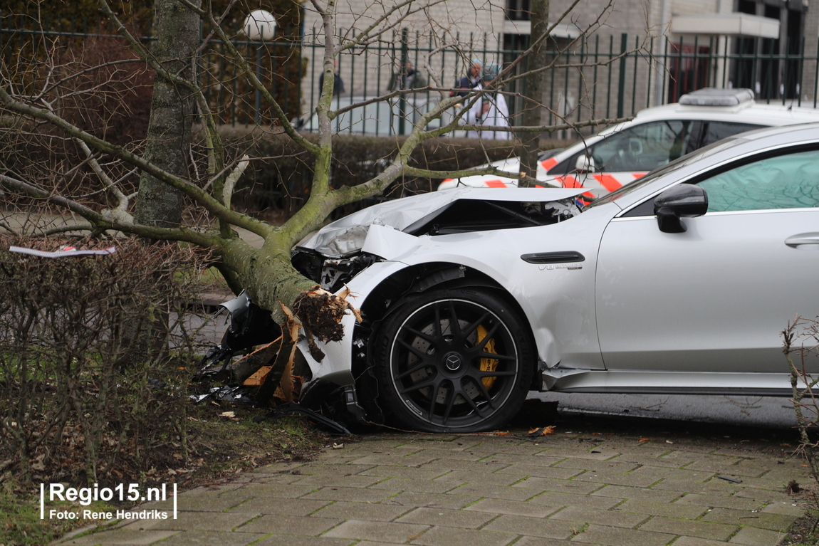 Five Day Old Mercedes-AMG GT 63 S 4-Door Coupé Crashed In The Netherlands