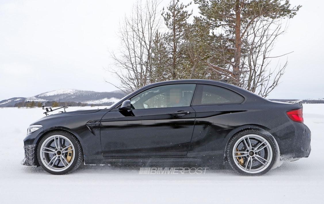 BMW M2 CS/CSL Spotted Testing In The Snow