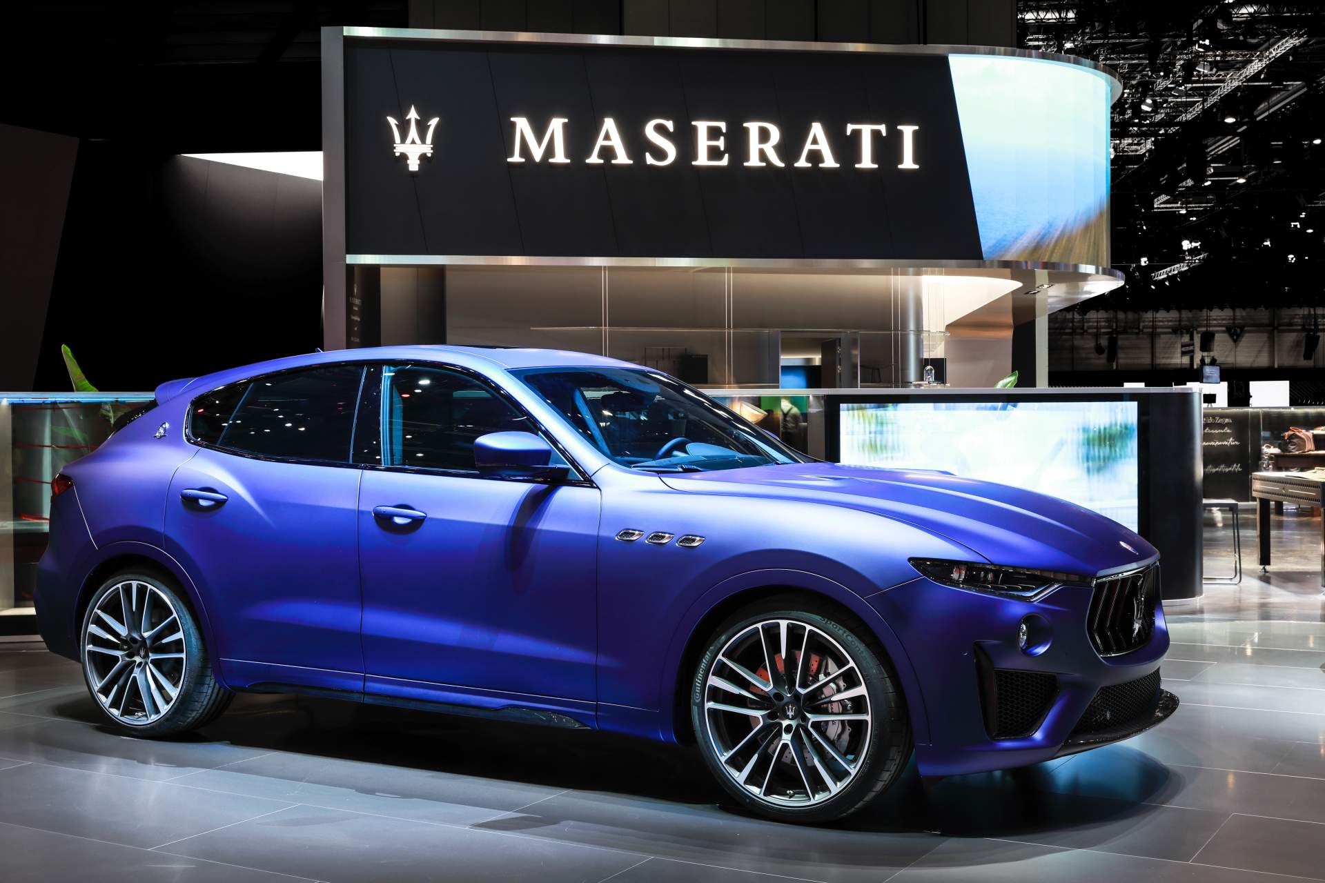 Maserati Showcase 'One-of-One' Levante At Geneva Motor Show