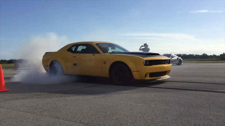 Watch A Dodge Demon Hit 211 MPH (340 KM/H)