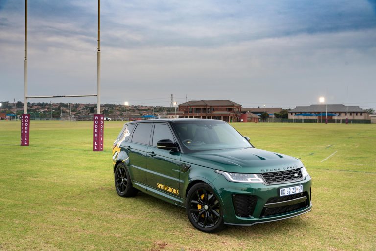 Springboks Get Custom Range Rover Sport SVR Built By Jaguar Land Rover SVO