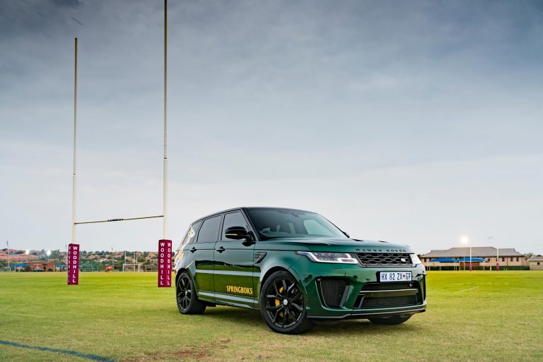Springboks Get Custom Range Rover Sport SVR Built By Jaguar Land Rover SVO