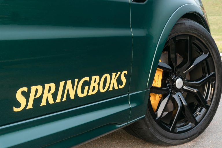 Springboks Get Custom Range Rover Sport SVR Built By Jaguar Land Rover SVO