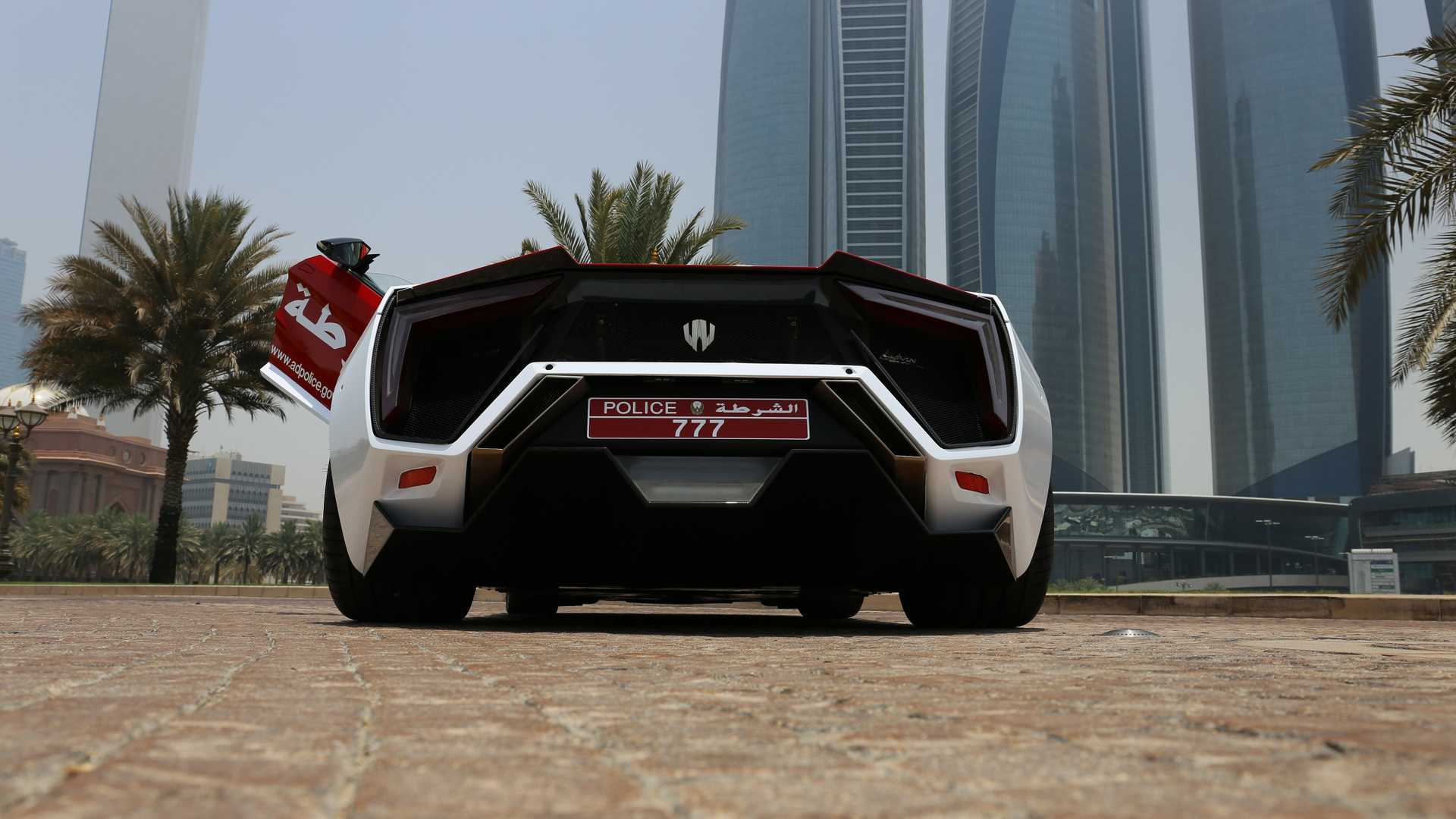 R50 Million Lykan HyperSport Abu Dhabi Police Car