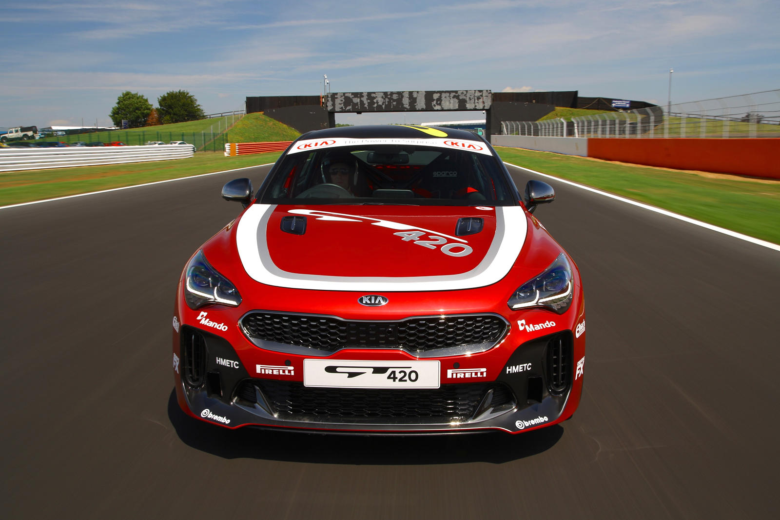 Kia Shows Off Their One-Off Track Focused Stinger GT420