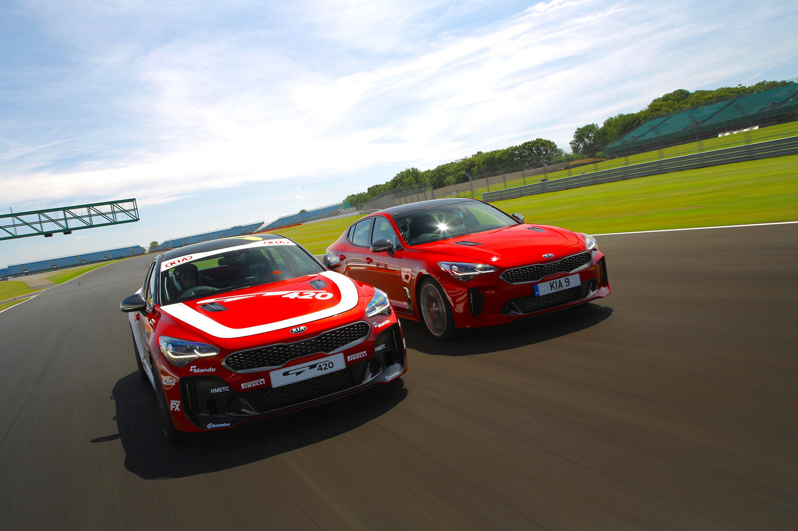 Kia Shows Off Their One-Off Track Focused Stinger GT420