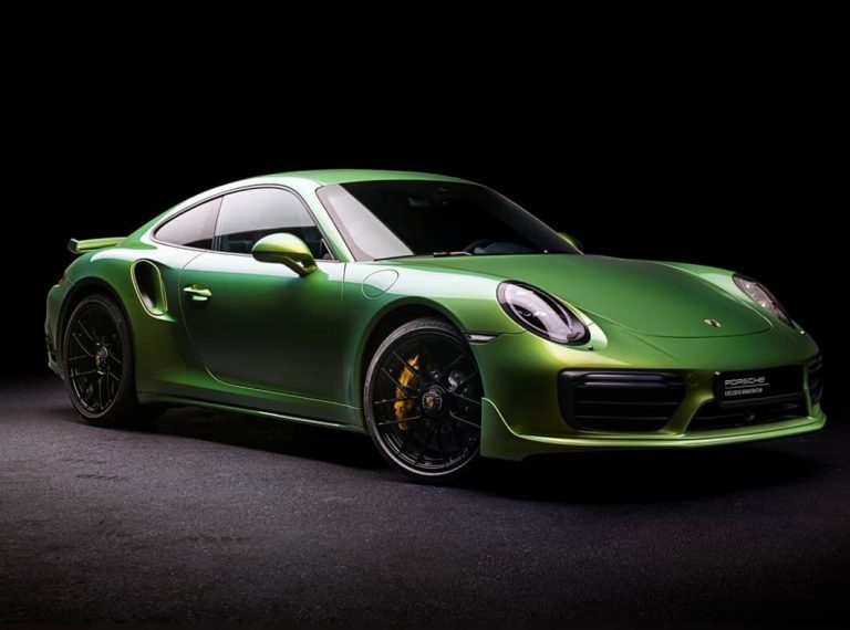 R1.3 Million Porsche PTS Python Green Chromaflair Paint Requires ...
