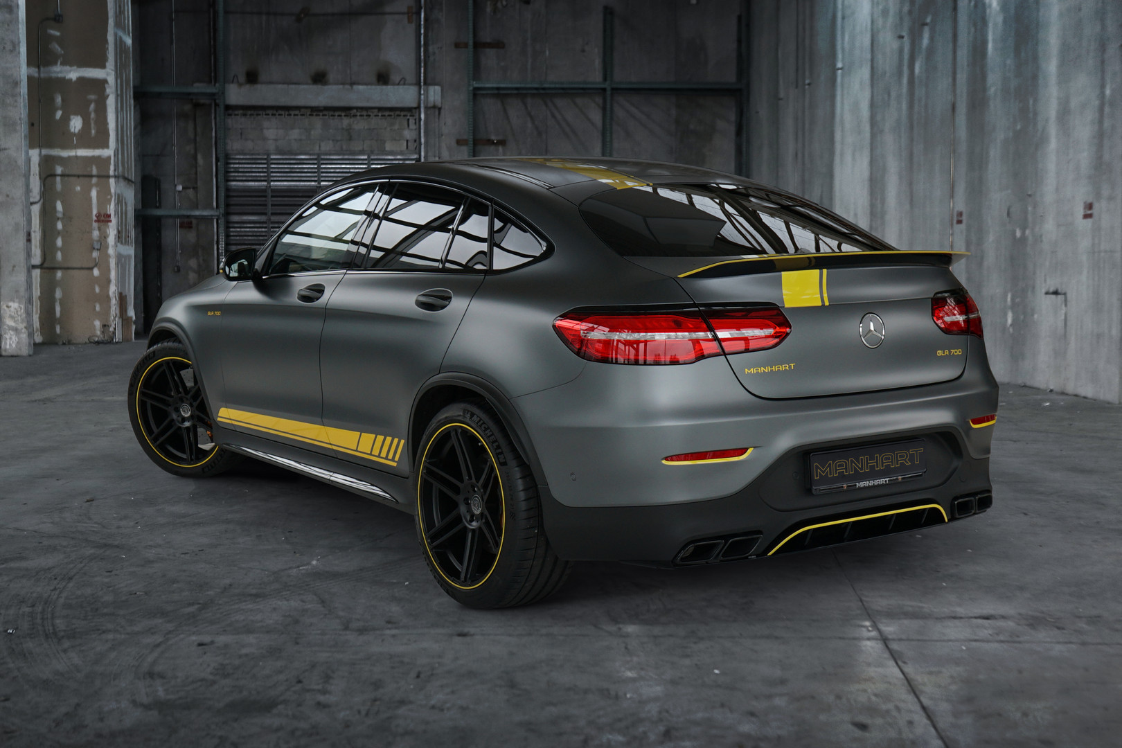 Mercedes-AMG GLC 63 S Coupe by Manhart Packs 700 HP (522 kW)