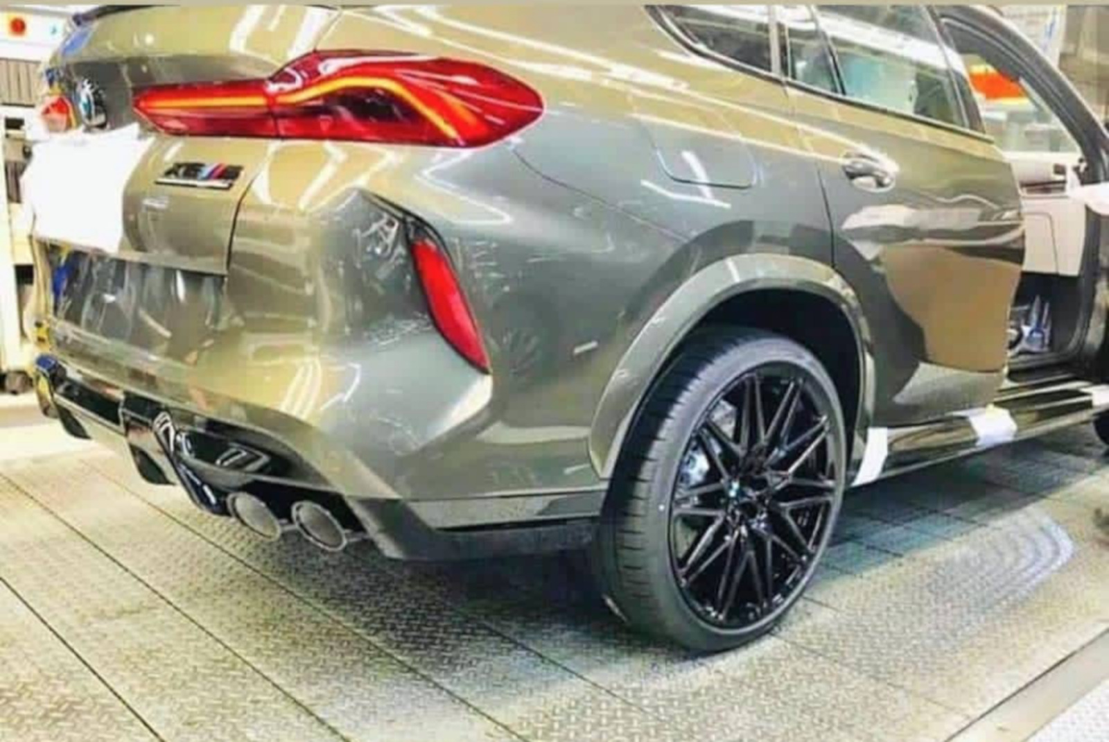 BMW X6 M Competition Teaser Shows Wild Drifting Side Of The New SUV
