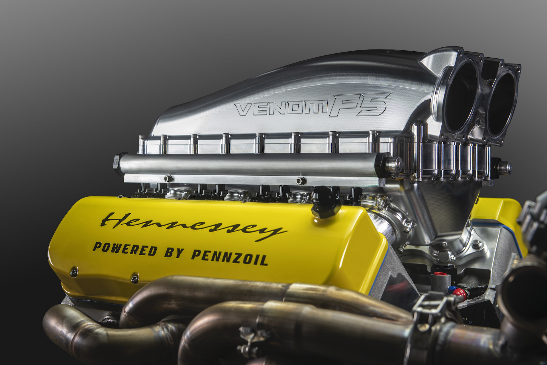 Hennessey Venom F5 V8 Engine Called "Fury" and Packs 1,817 HP (1,355 kW)