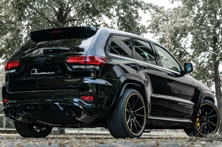 Tuned Jeep Trackhawk Hits 100 km/h in 3.4 Seconds