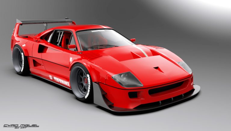 We Could See A Liberty Walk Widebody Ferrari F40