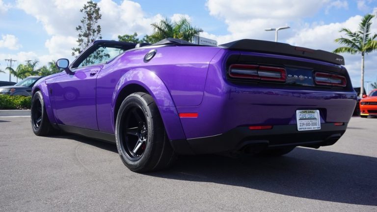 Someone Built A Dodge SRT Demon Convertible And Its For Sale