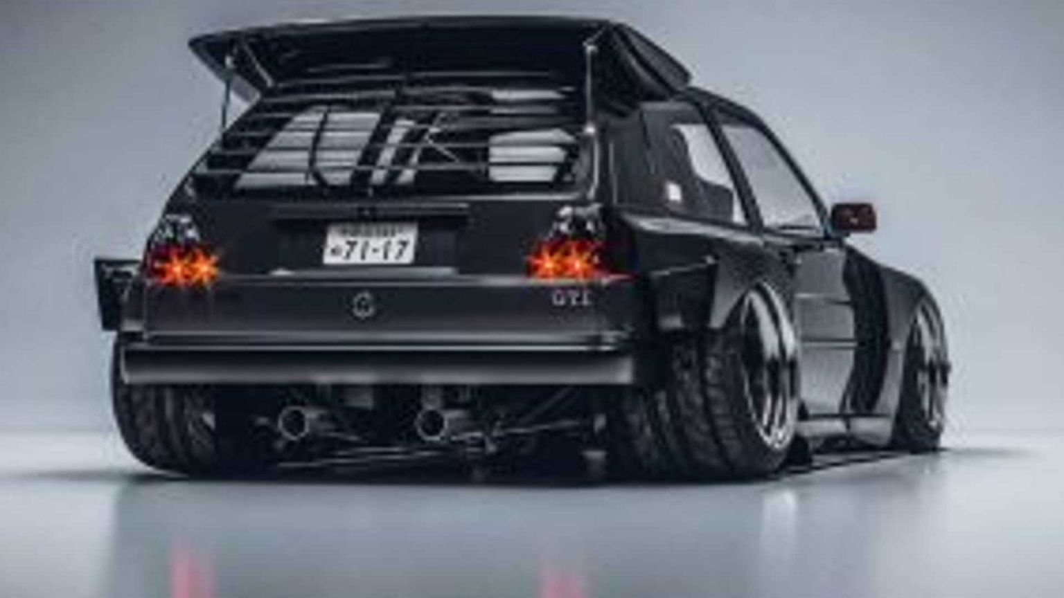 This Wild Widebody VW Golf GTI Render is Coming To Life