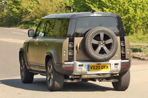 Land Rover Defender V8 Prototype Spotted