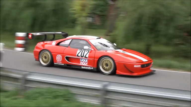 Ferrari F355 With British V8 Sounds Sensational at 9,000 RPM