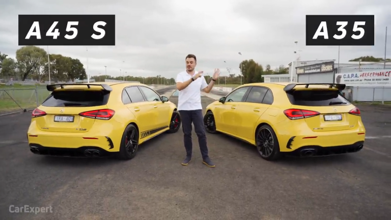 Mercedes-AMG A 45 S vs A 35 Drag Race Shows Significant Performance Gap