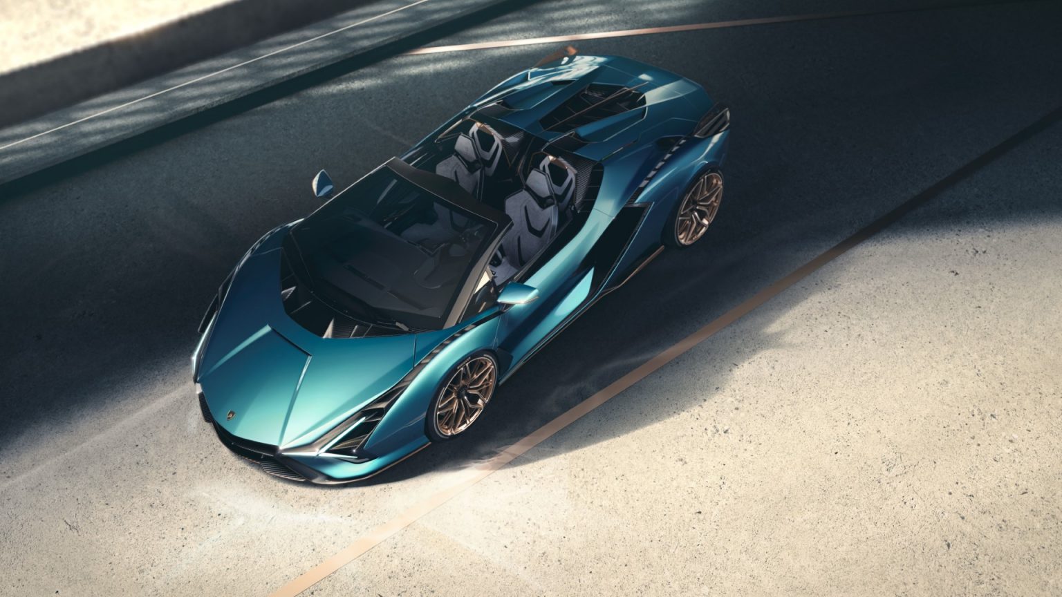Lamborghini Drop Top On 819 HP (602 kW) Sián Roadster