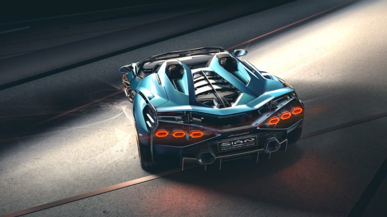 Lamborghini Drop Top On 819 HP (602 kW) Sián Roadster