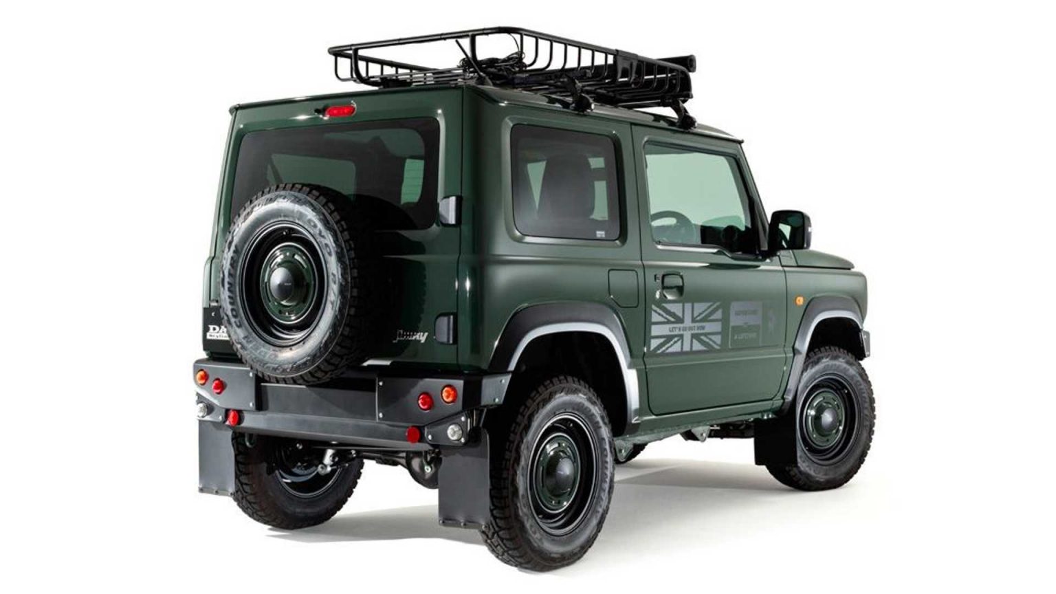 Suzuki Jimny Transformed Into Vintage Mini Land Rover Defender