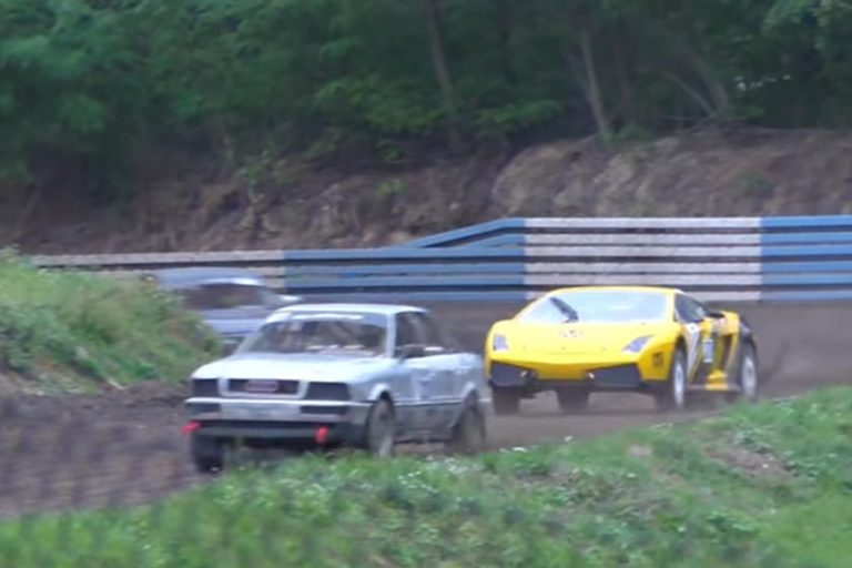 Lamborghini Gallardo Rallycross Car Looks Outragously Fun