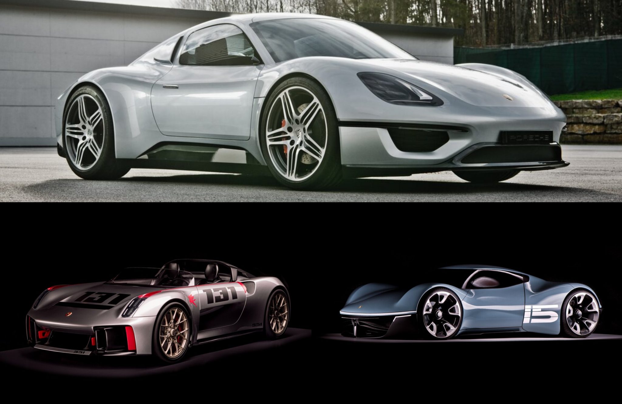 Unseen Porsche Little Rebels - 904 Living Legend, Vision 916, Vision Spyder