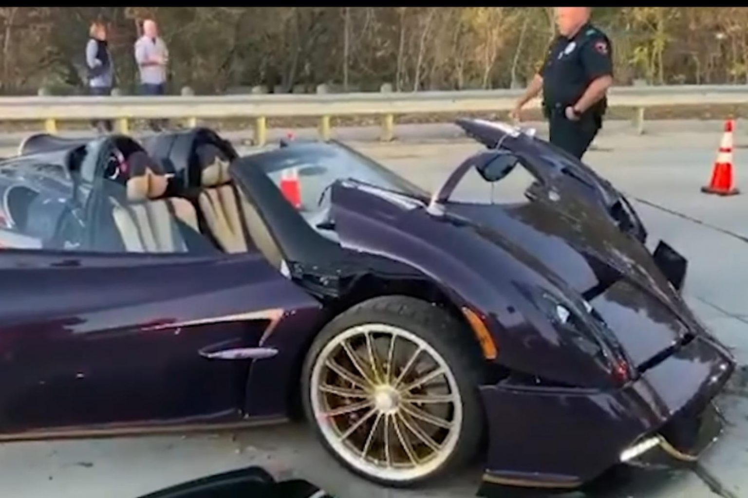 Wrecking Your Dad's 1 of 1 Pagani Huayra Roadster Is Not Cool